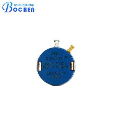 China Single Gang Potentiometer 3540s-1-102 502 1k 5k 10k Precision Wirewound Potentiometer for sale