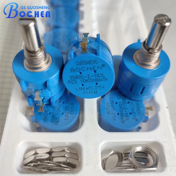 Quality Bourns Potentiometer 3590s 2 103l 10K Ohm Precision Potentiometer for sale