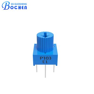 3362P 0,5w 103 104 202 203 204 501 502 Einfachdrehender Trimmer Potentiometer mit 5 mm Knopf