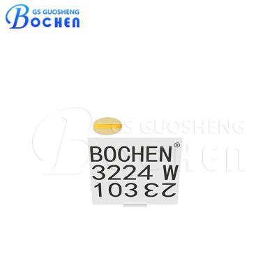 3224W-1-103 0.25W 10k Ohm 10 Vueltas 4 mm Potenciómetro de recortador SMD