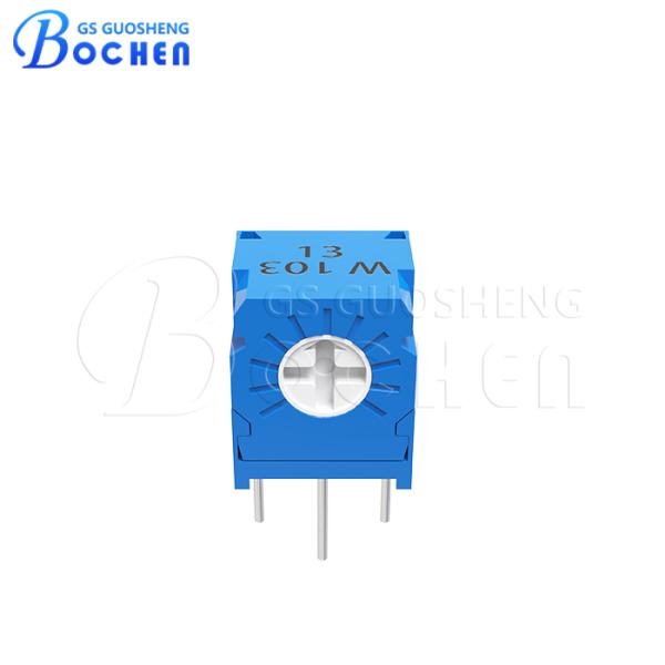 Quality 3323 Series 0.5W 1k 2k 5k 10k 20k 50k ohms Single Turn Cermet Trimmer Potentiometer for sale