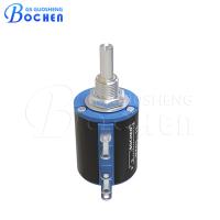 Quality 16mm Shaft Multiturn Wirewound Precision Potentiometer WXD3-13 2w 10k for sale