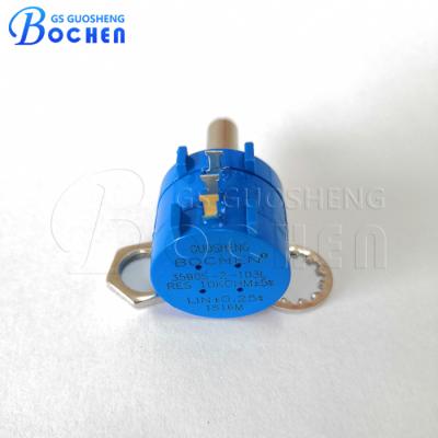 Китай 10-Turn 3590s Бобинада переменный потенциометр сопротивления с панельной установкой продается