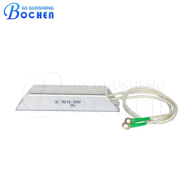 Quality RX18 60W 1RJ Rripple Wirewound Resistor Dummy Load Resistor for sale