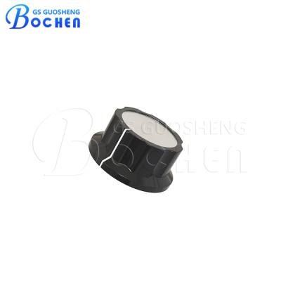 China Bakelite Knob with Aluminum Cap and 6.35mm Inner Hole for Ergonomic Control in Potentiometers for sale