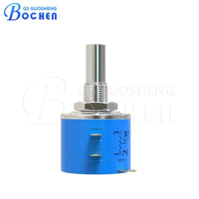 China Rotary Wirewound Potentiometer 10k Ohm for sale