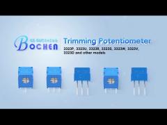 3323P 103 10K RoHS Potenciômetro de Trimmer de Resistência variável de giro único