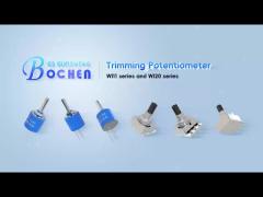 1w Round Cermet 10k Trim Pot SMD Trimmer Potentiometer 10 Ohms To 5 Megohms