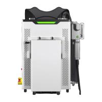 China Arcylic Rubber Pulse Raycus Laser Machine Rust Remover Cleaner Portable 100w for sale