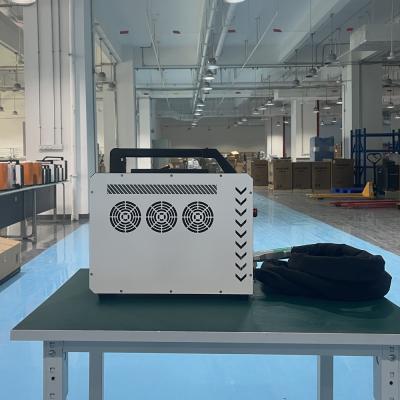 China 50W Lightweight JPT Rust Removing Laser Machine System For Metal Wood Surface for sale