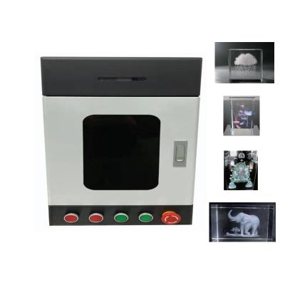 China 20w 2D 3D Photo Crystal Subsurface Laser Engraving Machine 532nm For Acrylic Zircon Inside for sale
