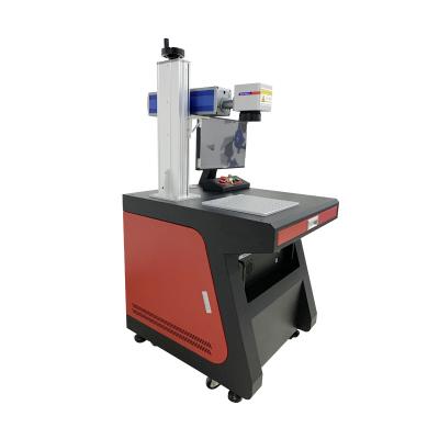 China Industrial Mopa Fly 30w Fiber Laser Marking Machine Engraver For Stainless Steel for sale
