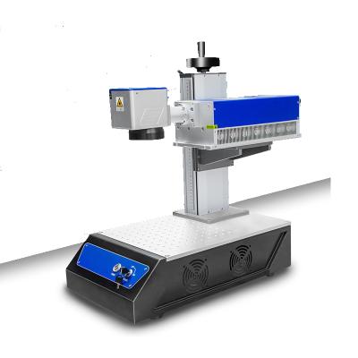 China Mini Portable 355nm UV CNC Raycus Laser Marking Machine for Glass Crystal for sale