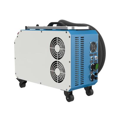 Cina Piccola macchina per la pulizia laser a fibra flessibile per sgrassaggio e rimozione della ruggine 50W in vendita