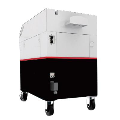 China 200W-300W JPT Pulsed Laser Rust Removal Machine Cart Type for Metal Paint Cleaning for sale