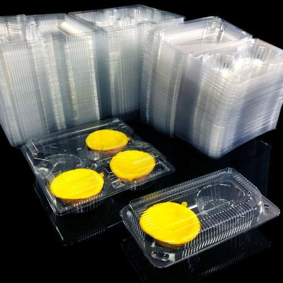 Cina SH-0058 OEM Imballaggi in PET trasparenti monouso di qualità alimentare per torte a base di uova da asporto in vendita