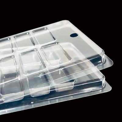 China ISO14001 Certified Hinged Clamshell Packaging for Artificial Nails and Makeup Tools for sale