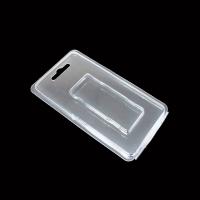China Customizable PET Hinged Blister Clamshell Packaging for Artificial Nails Makeup Tools for sale