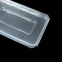 China Customizable PET Hinged Blister Clamshell Packaging for Artificial Nails Makeup Tools for sale