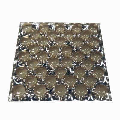 Cina OEM ODM Food Grade PET Gold Coating Blister Tray Scatole di plastica per imballaggi di dolci in vendita