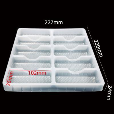 Cina OEM Bianco naturale di qualità alimentare PP Blister Insert Tray per biscotti Pasticceria Torte HN-0017 in vendita