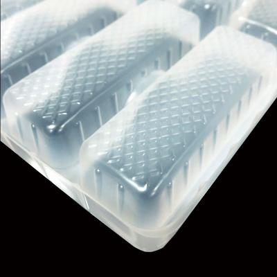 Cina OEM Bianco naturale di qualità alimentare PP Blister Insert Tray per biscotti Pasticceria Torte HN-0017 in vendita