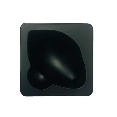 China Food Contact Safety Packaging Authorization SH-0060 Customizable Black PS Blister Boxes for sale