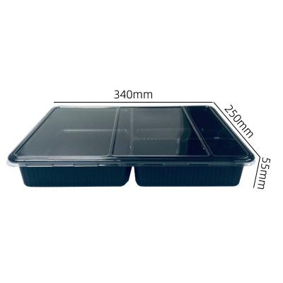 36 Years Experience Custom PP Black Tray PET Clear Lid Blister Packaging For Sliced Meat