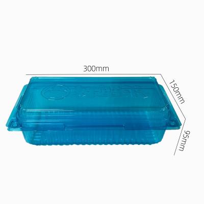 Cina 36 anni di esperienza Contenitore di plastica in PET blu Confezione in vesciche per granchi in vendita