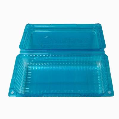 Cina 36 anni di esperienza Contenitore di plastica in PET blu Confezione in vesciche per granchi in vendita