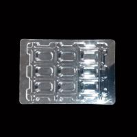 China Clear PET Blister Tray Stackable and Customized for Electronic Components Packaging for sale