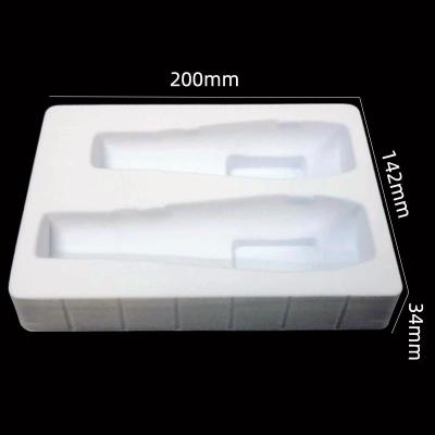 China Custom White PVC Flocking Box MOQ 10000 PCs for Customized Packaging of Skin Care Set for sale