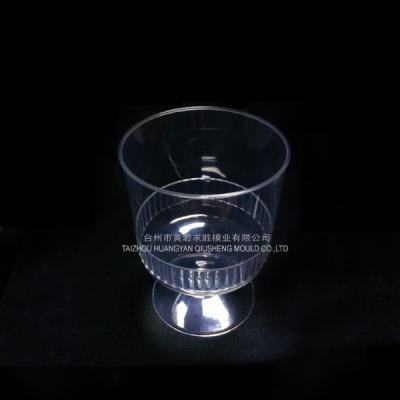China PS round dessert-cup   plastic mould,transparent cup plastic mould, cake cup plastic mould,biscuit cup plastic mould for sale
