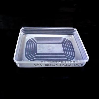 China PP clearly rectangle container plastic mould,big box plastic mold,Thick walled box mould,pattern box with lid mould for sale