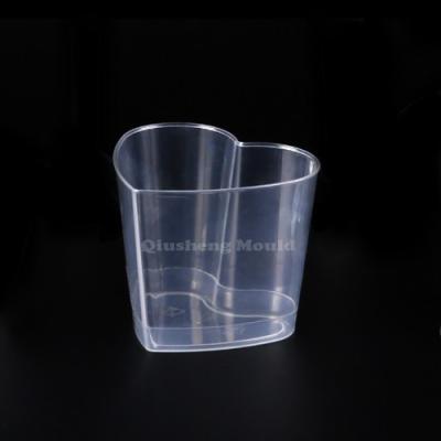 China PS dessert cup plastic mould,transparent cup plastic mould, cake cup plastic mould,sweet cup plastic mould for sale