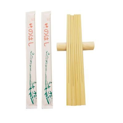 China Customized Disposable Bamboo Chopsticks Biodegradable Round Bamboo Chopsticks for sale