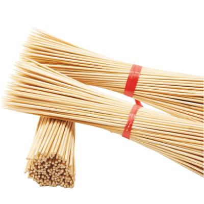 China Food Grade Heat Resistant Barbecue Skewer Sticks 12cm Length Bamboo Skewer Stick for sale