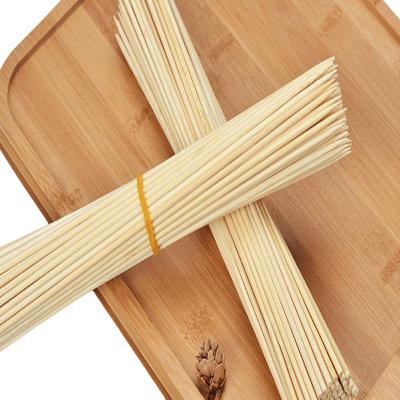 China 50cm Length Bamboo Skewers For Grilling Heat Resistant Moisture Proof for sale