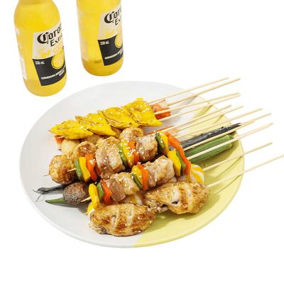 China Disposable Bamboo Sticks For Barbecue With 4.0 Width And 50CM Length for sale