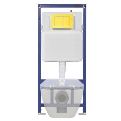 China Wandmontierte Toiletten eingebaute Spülbehälter mit Spülknopf Position versteckte Zisterne for sale