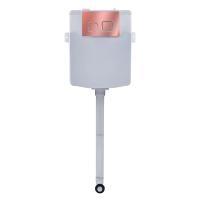 China Rectangular In Wall Cistern Wall-mounted Installation HDPE Material for sale