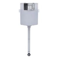 China Wall Mounted thin concealed cistern with PP material and wall mount installation for sale
