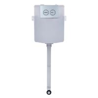 China Dual Flush Concealed Cistern Tank featuring Plastic Flush Pipe Design for sale