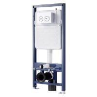 China Concealed Toilet Cistern With Dual Flush Lever Button for sale