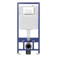 China Inwall Installation Low Level Concealed Cistern 3L-9L Adjustable Flush Volume for sale