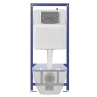 China Push Button Full Frame Concealed Cistern with Bottom Inlet for Optimal Performance for sale