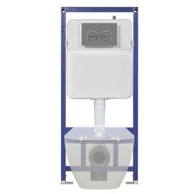 Cina G1/2 Outlet Connection inwall toilet cistern with Wall Hung installation in vendita