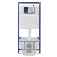 China Easily Installed Side Water Supply Wall Hung Concealed Cistern for sale