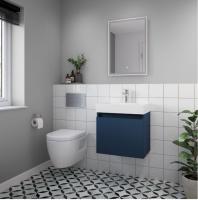 China Rectangular Enclosed Toilet Cistern with Built-in Overflow Protection for sale
