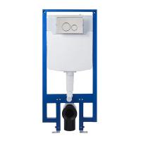 China Customization Full Frame Concealed Cistern Tank Inwall Installation for sale
